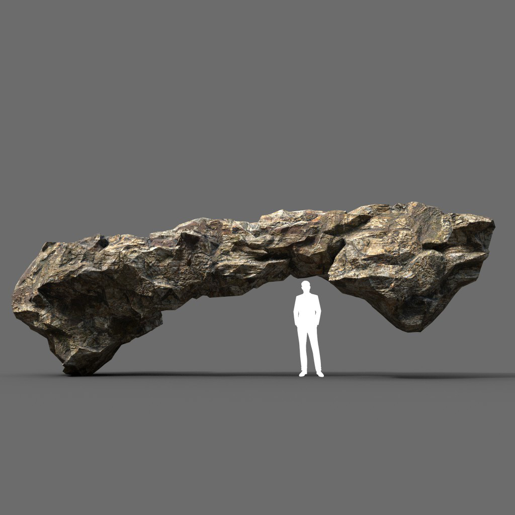 ArtStation - Sharp Rock Formation Pack C 191226 - Brown | Game Assets