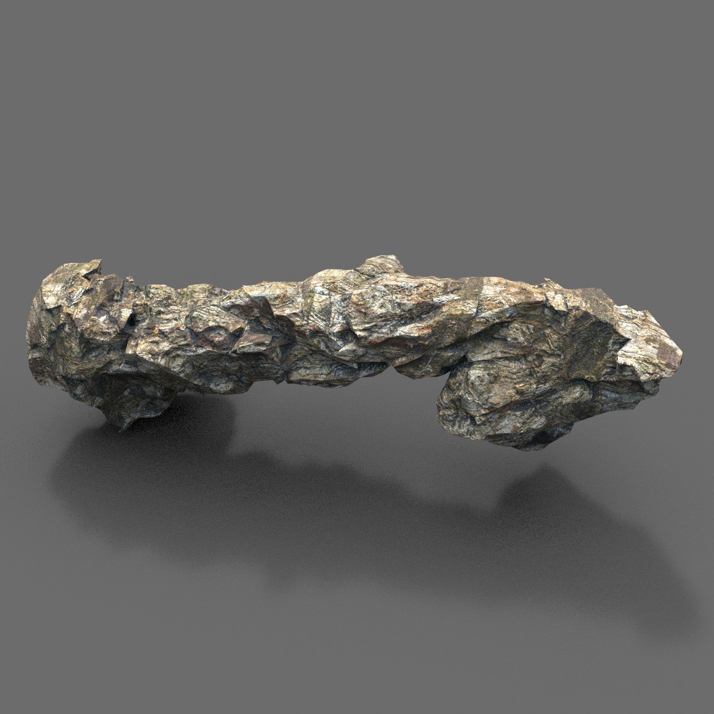 ArtStation - Sharp Rock Formation Pack C 191226 - Brown | Game Assets