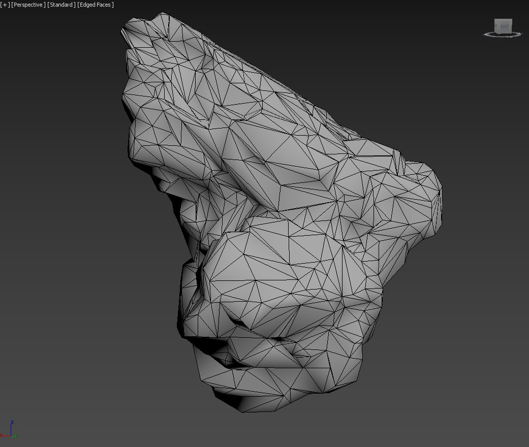 ArtStation - Low poly Gray Rock Formation Pack A 190421 | Game Assets