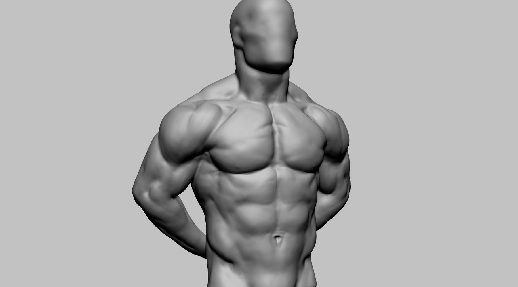 ArtStation - Male Torso 04 | Resources