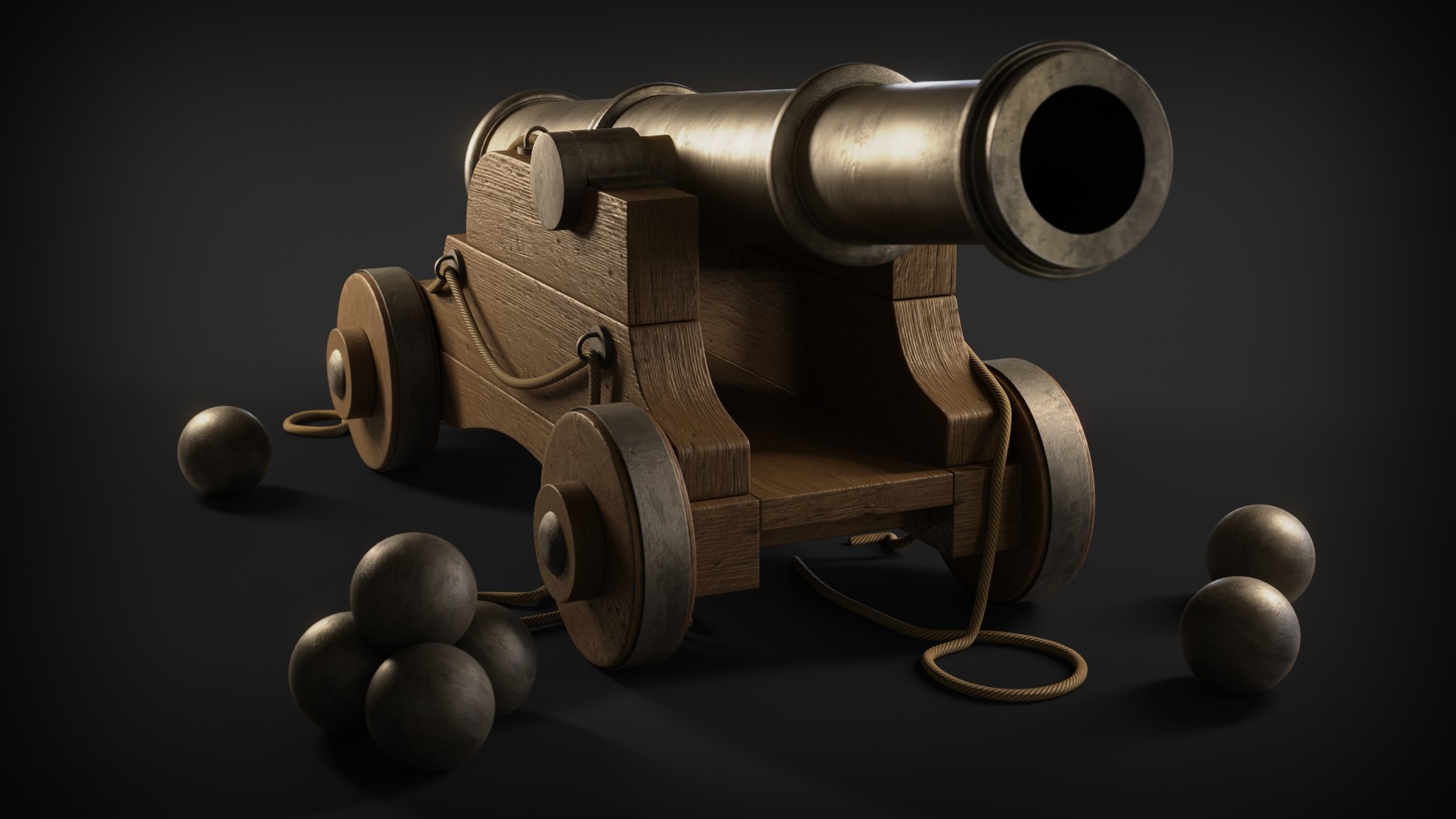ArtStation - War Cannon (3d Model) | Resources