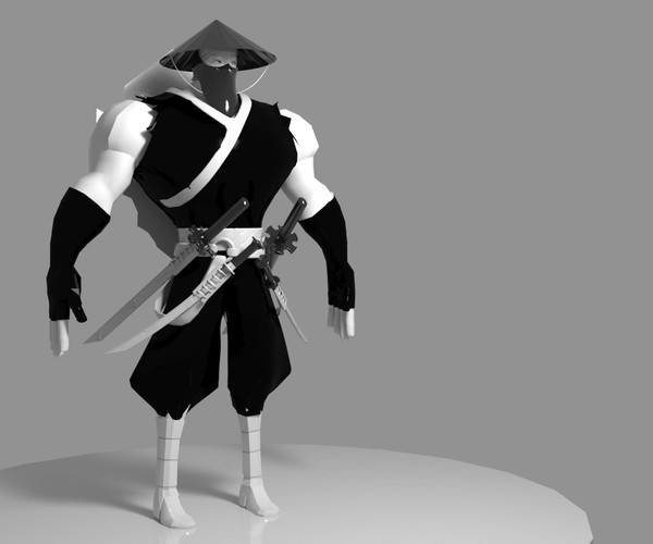 ArtStation - Samurai Character | Game Assets
