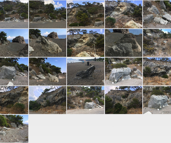 ArtStation - Beach Rocks - Reference images Pack | Resources