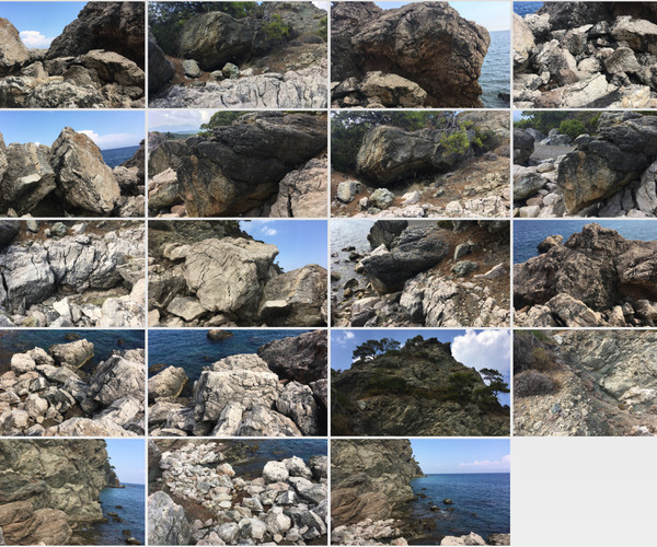 ArtStation - Beach Rocks - Reference images Pack | Resources