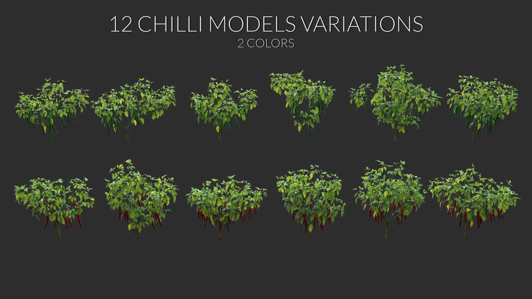 ArtStation - 3D Chilli Collection vol02 | Resources