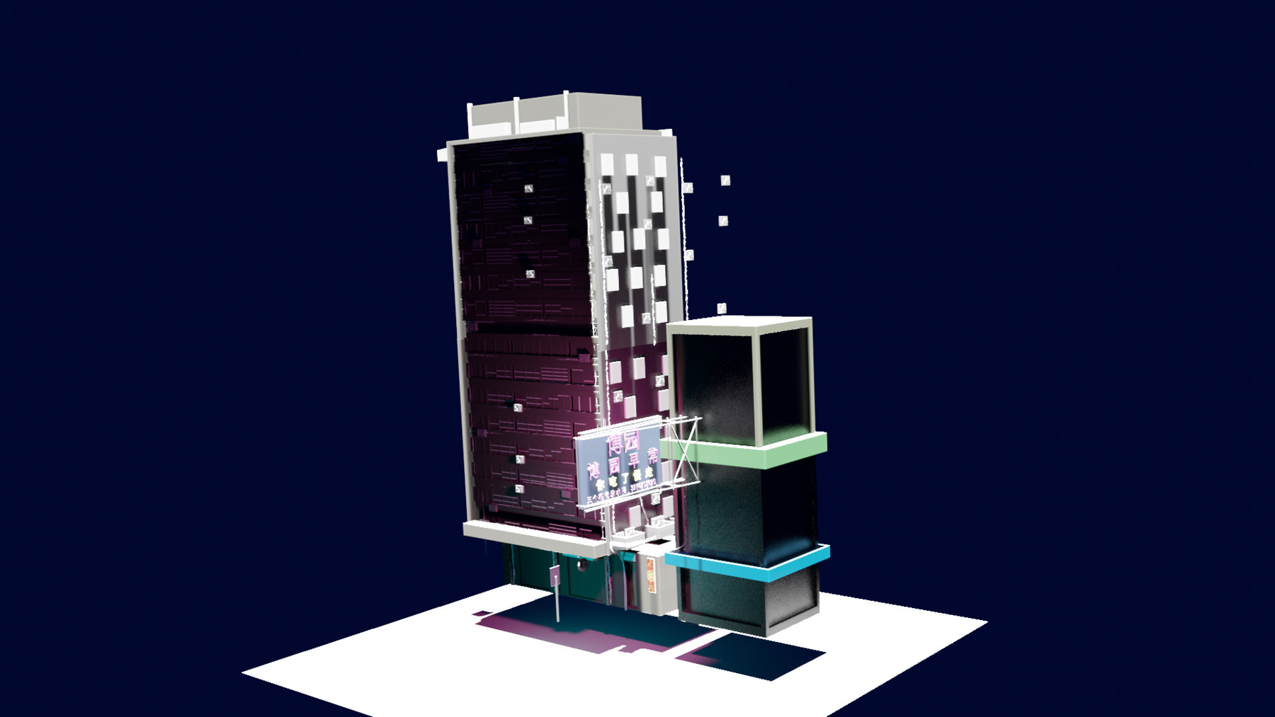 ArtStation - low poly buildings | Game Assets