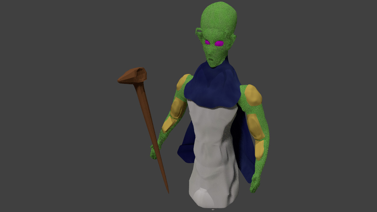 ArtStation - Kami Sama from DBZ | Game Assets