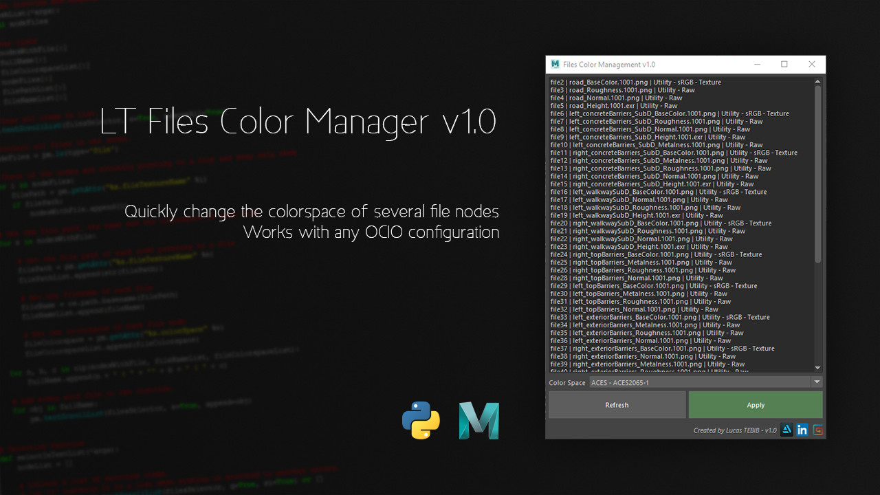 ArtStation - LT Files Color Manager | Resources