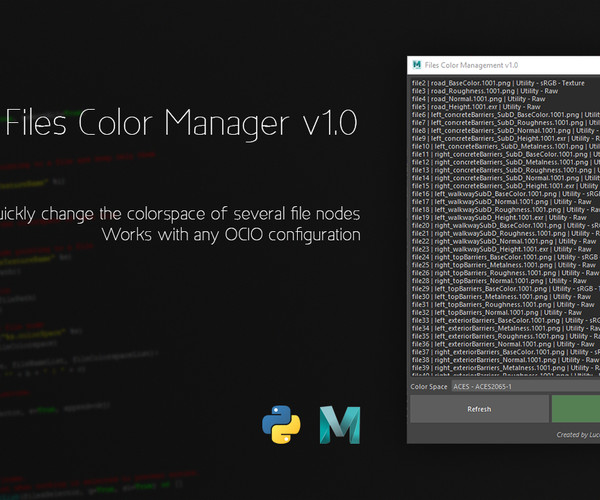 ArtStation - LT Files Color Manager | Resources