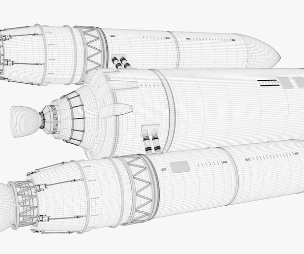 ArtStation - Rocket spaceship | Game Assets