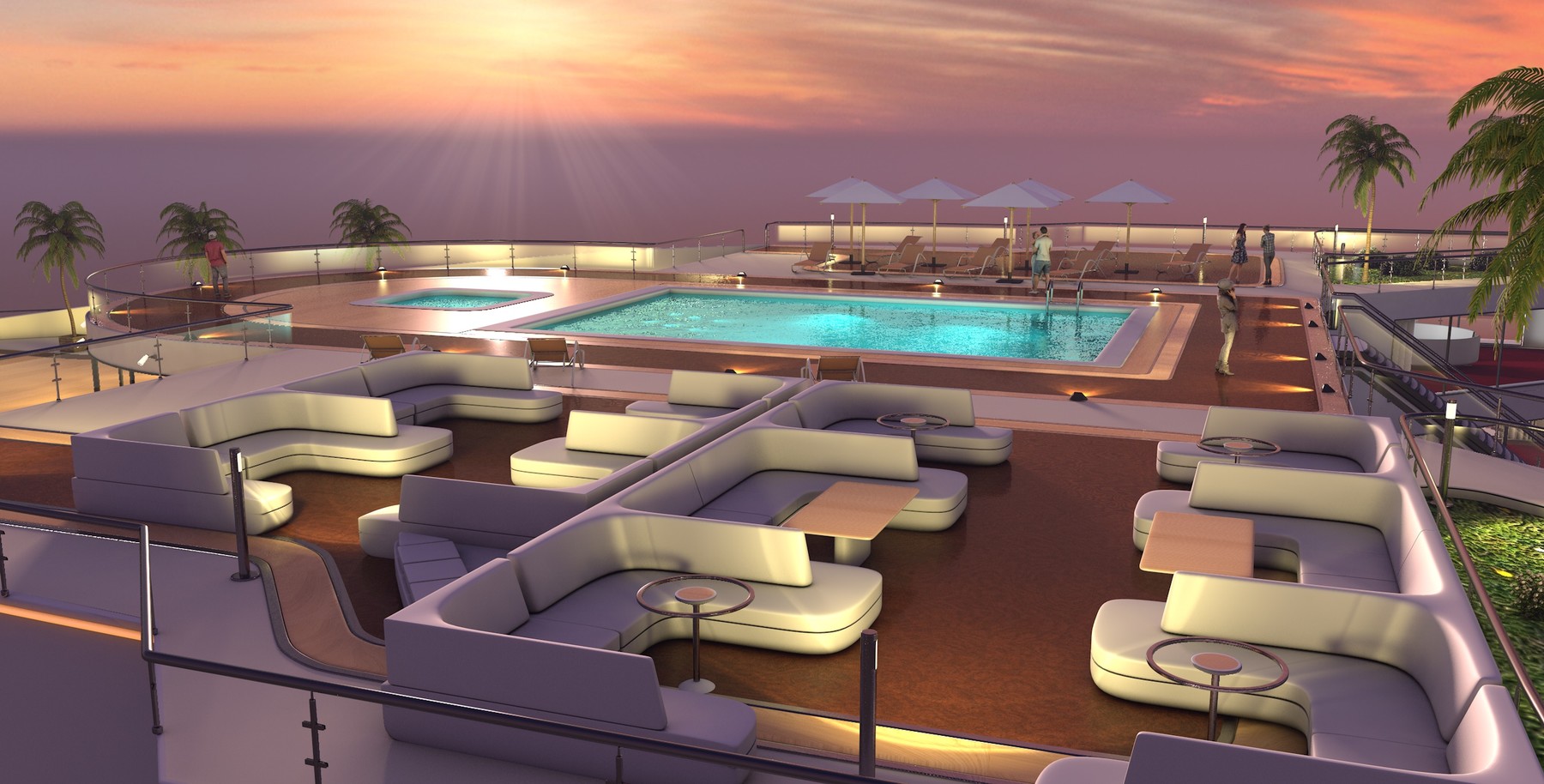 ArtStation - Tower - Rooftop and Inside | Game Assets