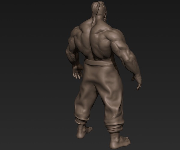 ArtStation - Giant Muscular Man Basemesh | Resources