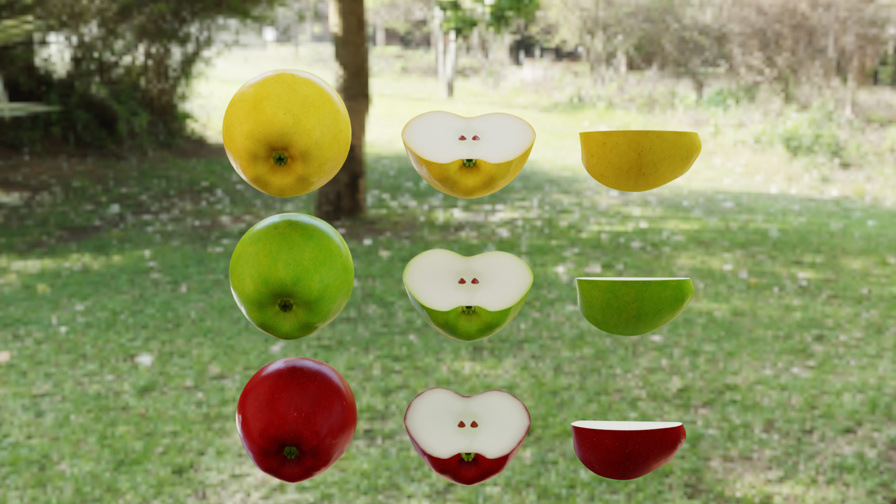 ArtStation - Apple 3D Model | Game Assets