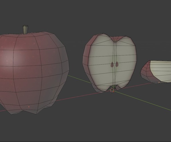ArtStation - Apple 3D Model | Game Assets