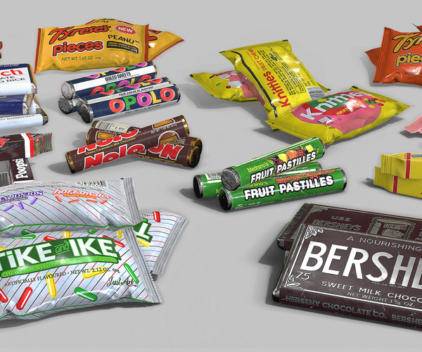 ArtStation - 80's Sweets | Resources