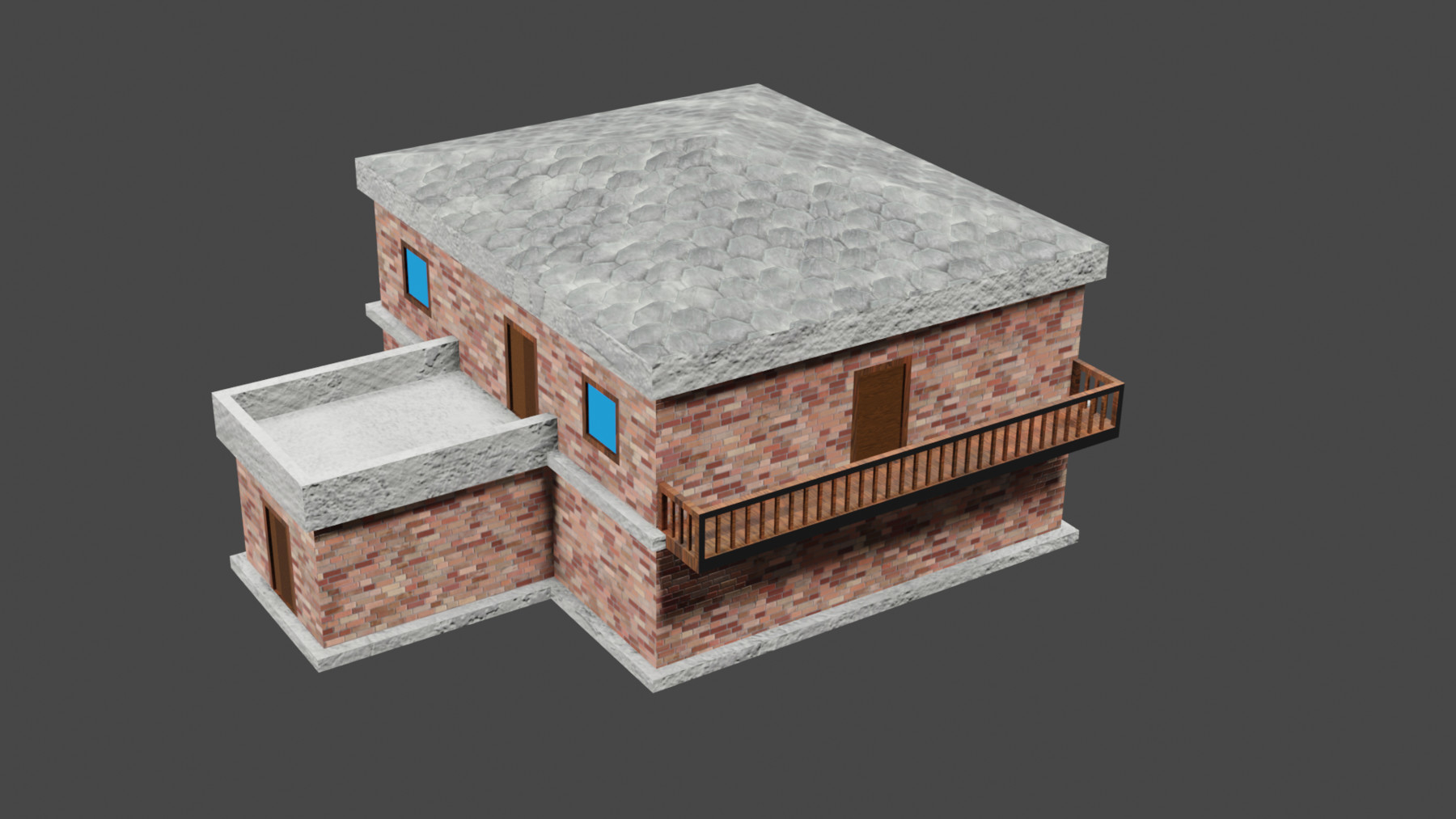 ArtStation - House 2 | Game Assets