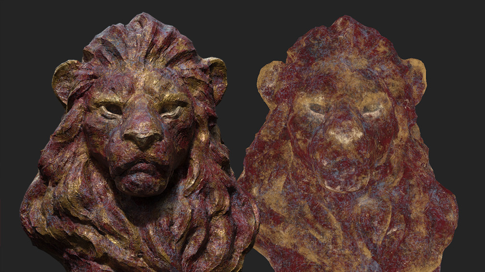 ArtStation - Random Color Statue Smart Material | Resources