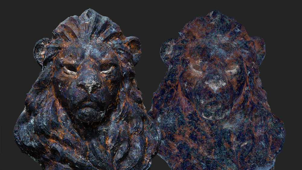 ArtStation - Random Color Statue Smart Material | Resources