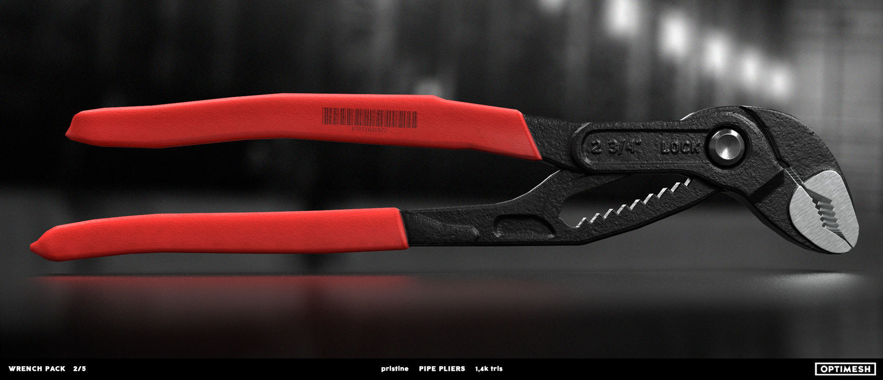 ArtStation - Pipe pliers - 3D PBR model Low-poly | Resources