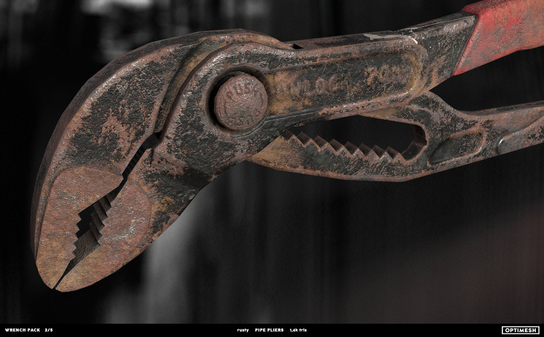 ArtStation - Pipe pliers - 3D PBR model Low-poly | Resources