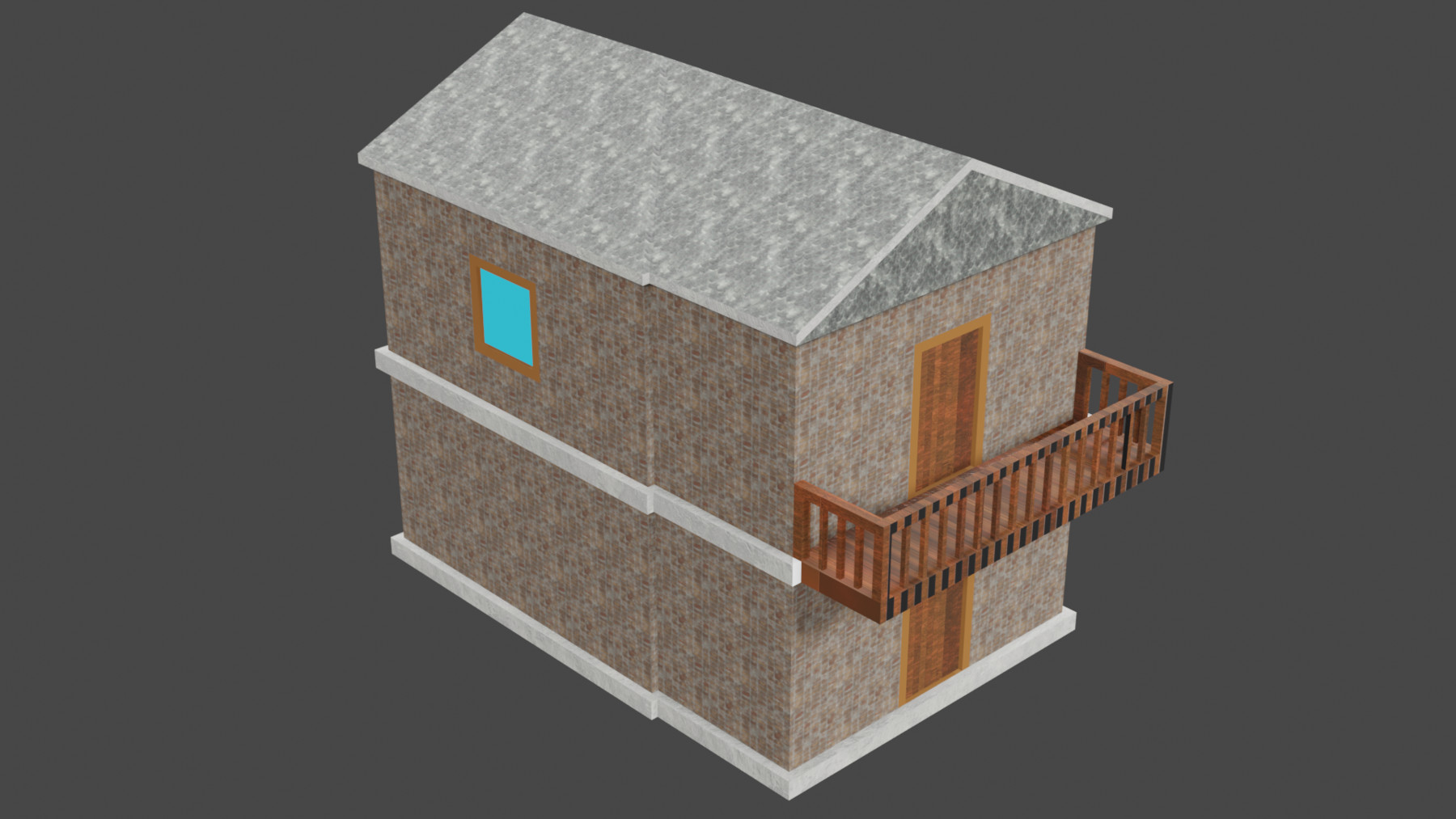 ArtStation - House 8 | Game Assets