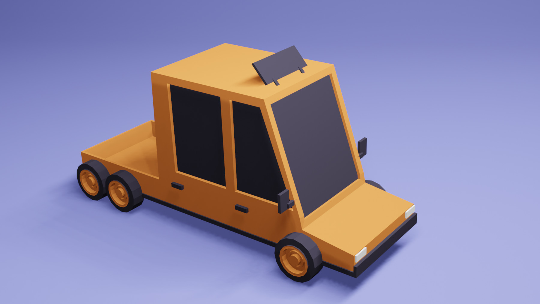 ArtStation - Car low poly | Game Assets