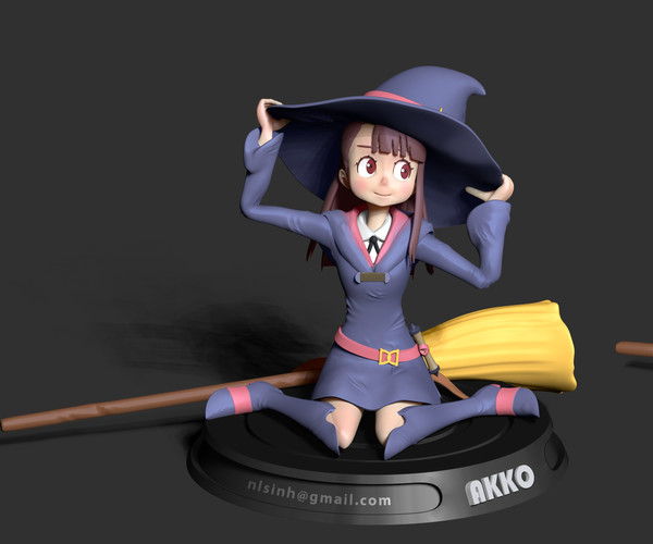 ArtStation - Akko - Little Witch | Resources