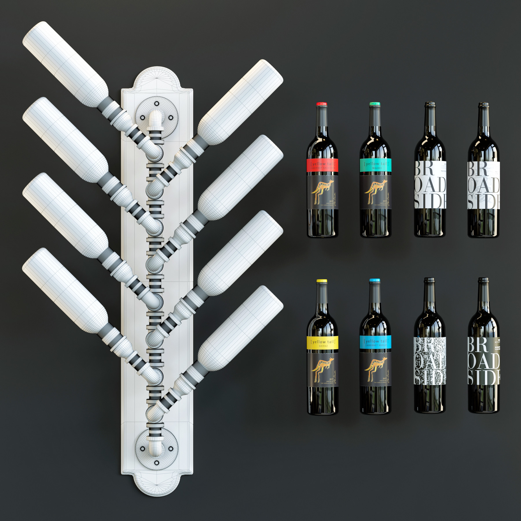 ArtStation - wine bottle 1 | Resources