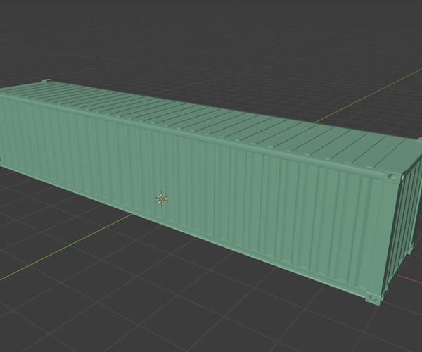 ArtStation - Shipping Container | Game Assets