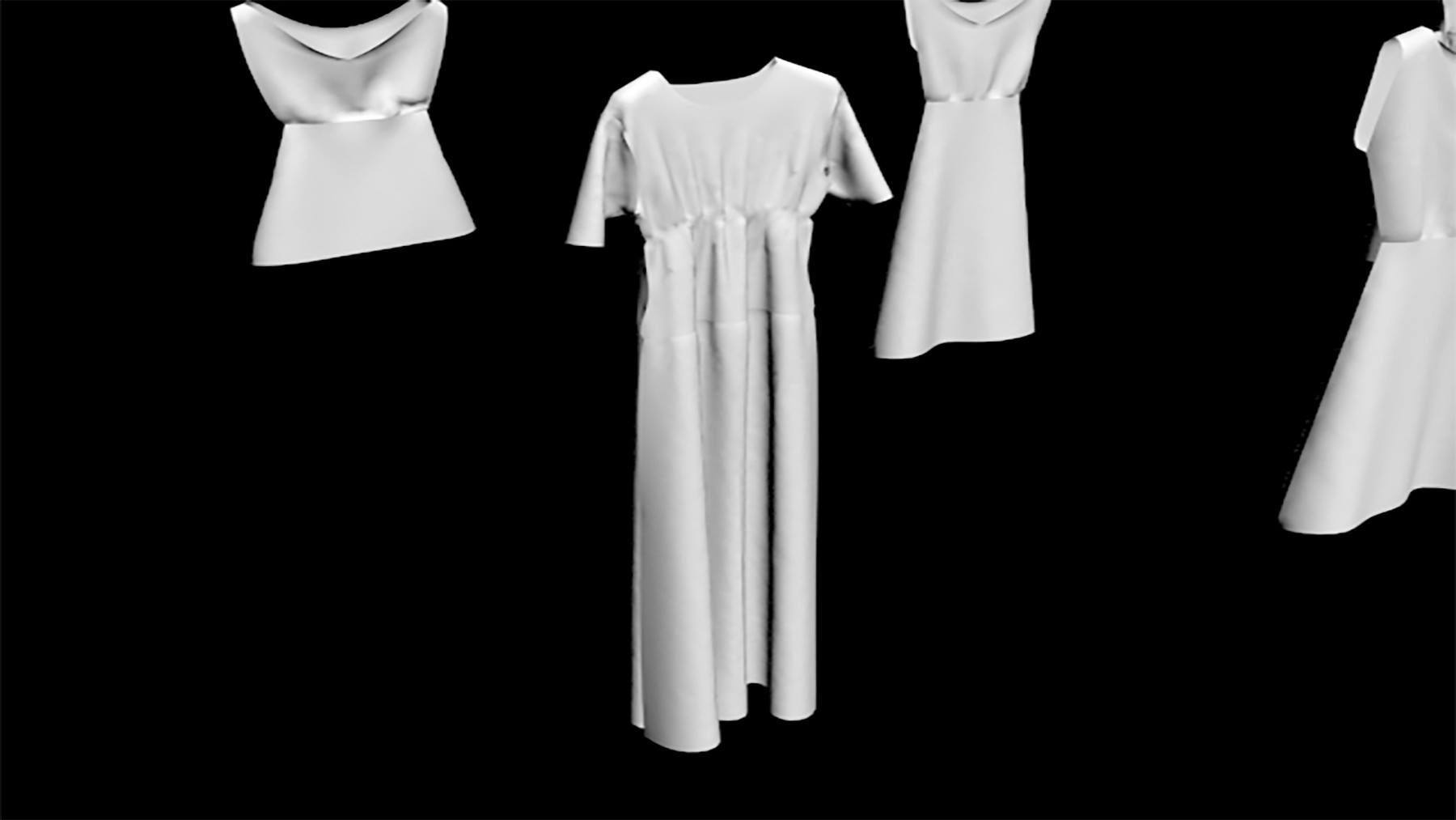 ArtStation - 10 dress on hanger collection (included 3 types of hanger ...