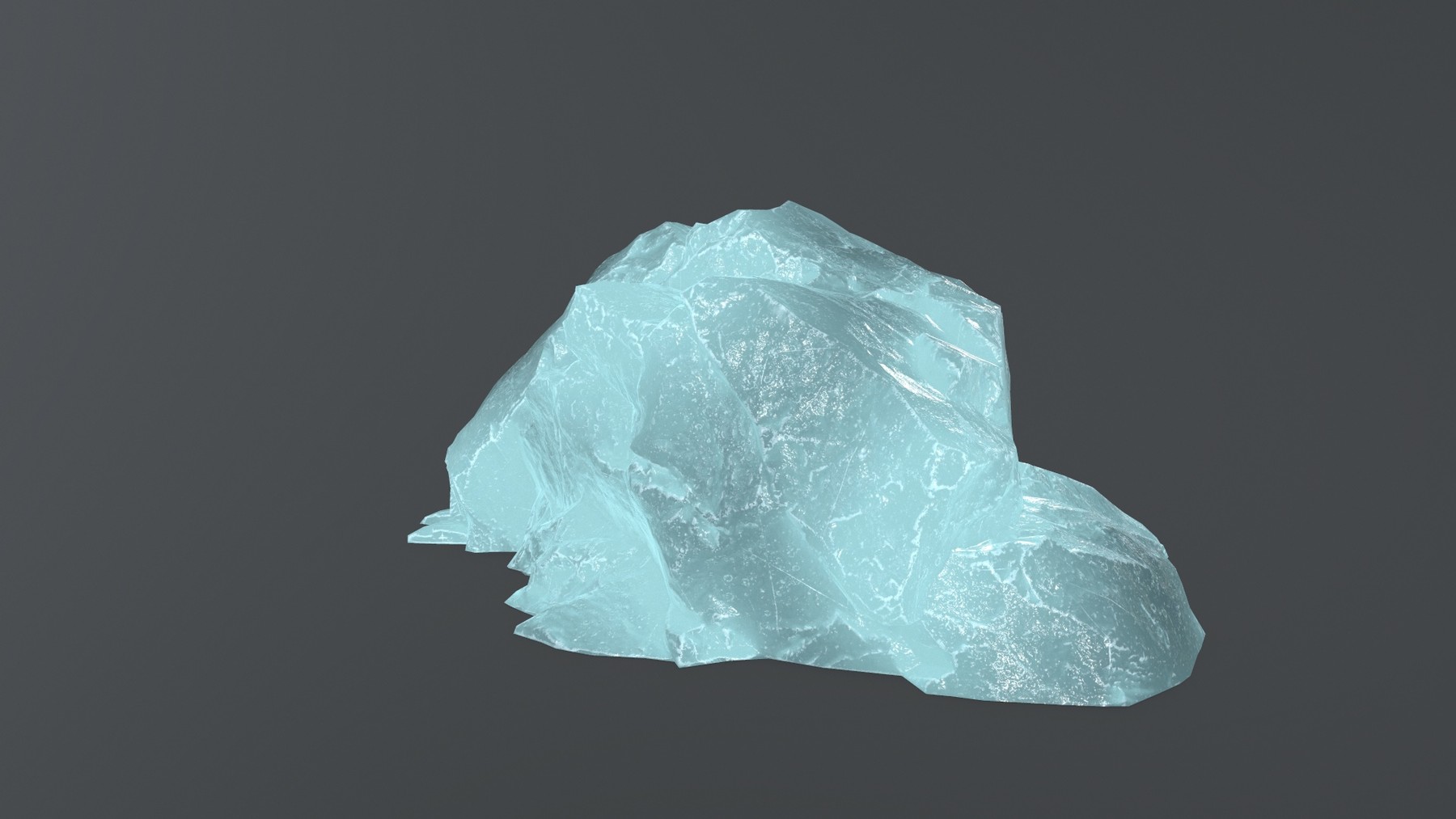 ArtStation - ice rock set | Game Assets