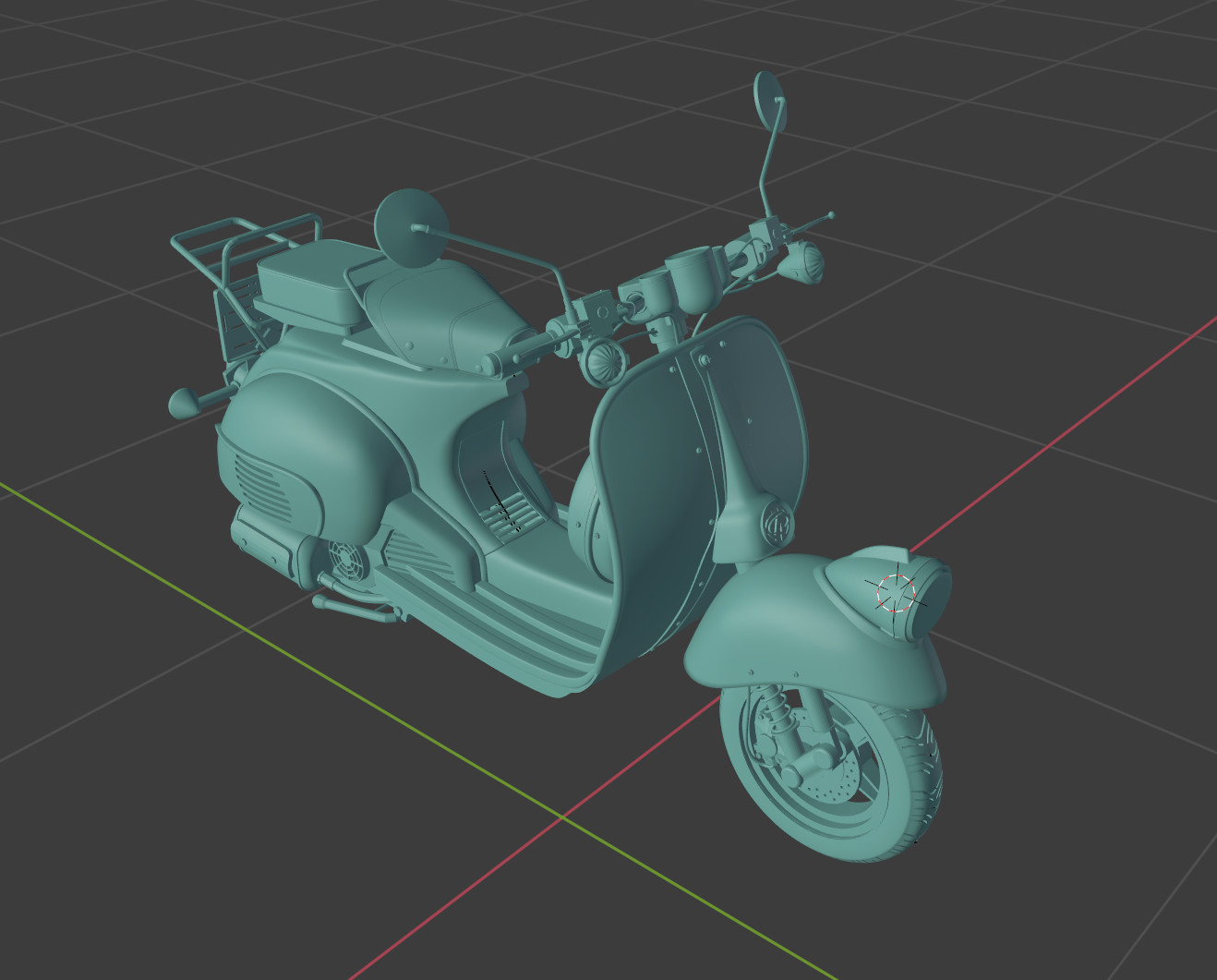 ArtStation - Vespa Model | Resources