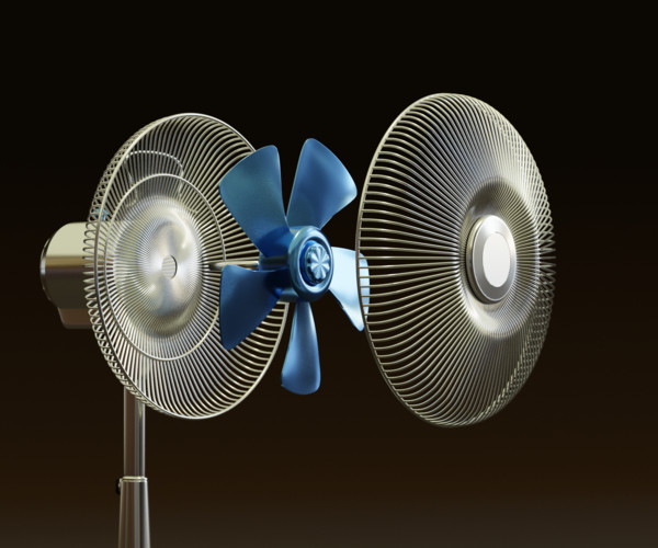 ArtStation - Fan Model | Resources