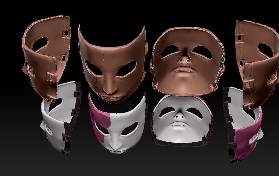 ArtStation - Saly Face Mask | Resources