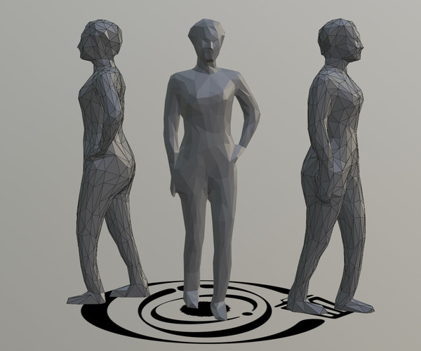 ArtStation - Human 072 LP R | Game Assets