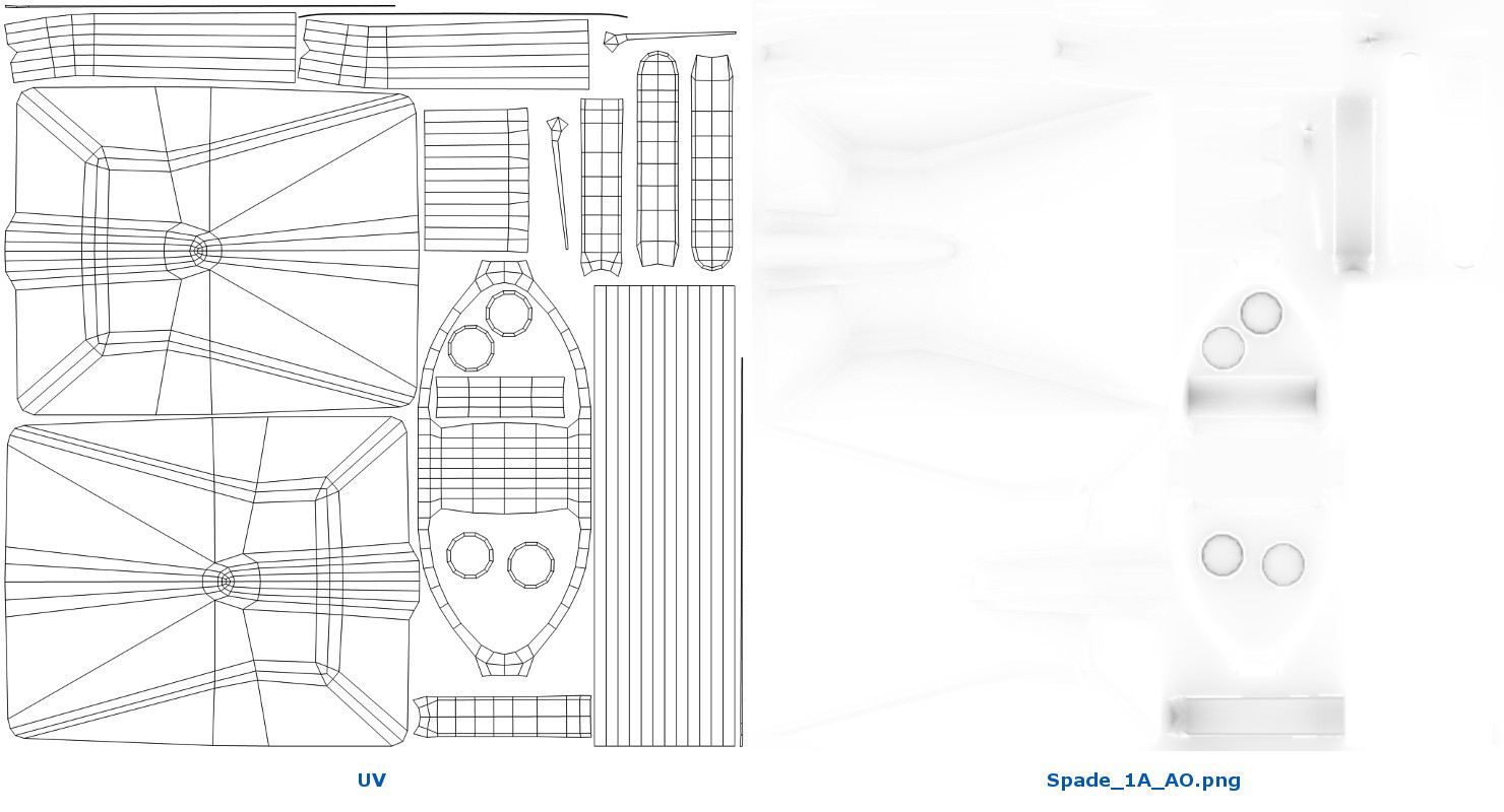 ArtStation - Spade 1A | Game Assets