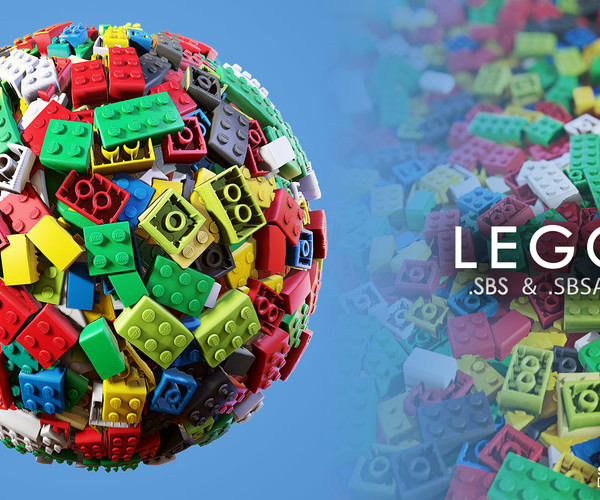 ArtStation - Lego Material | Game Assets