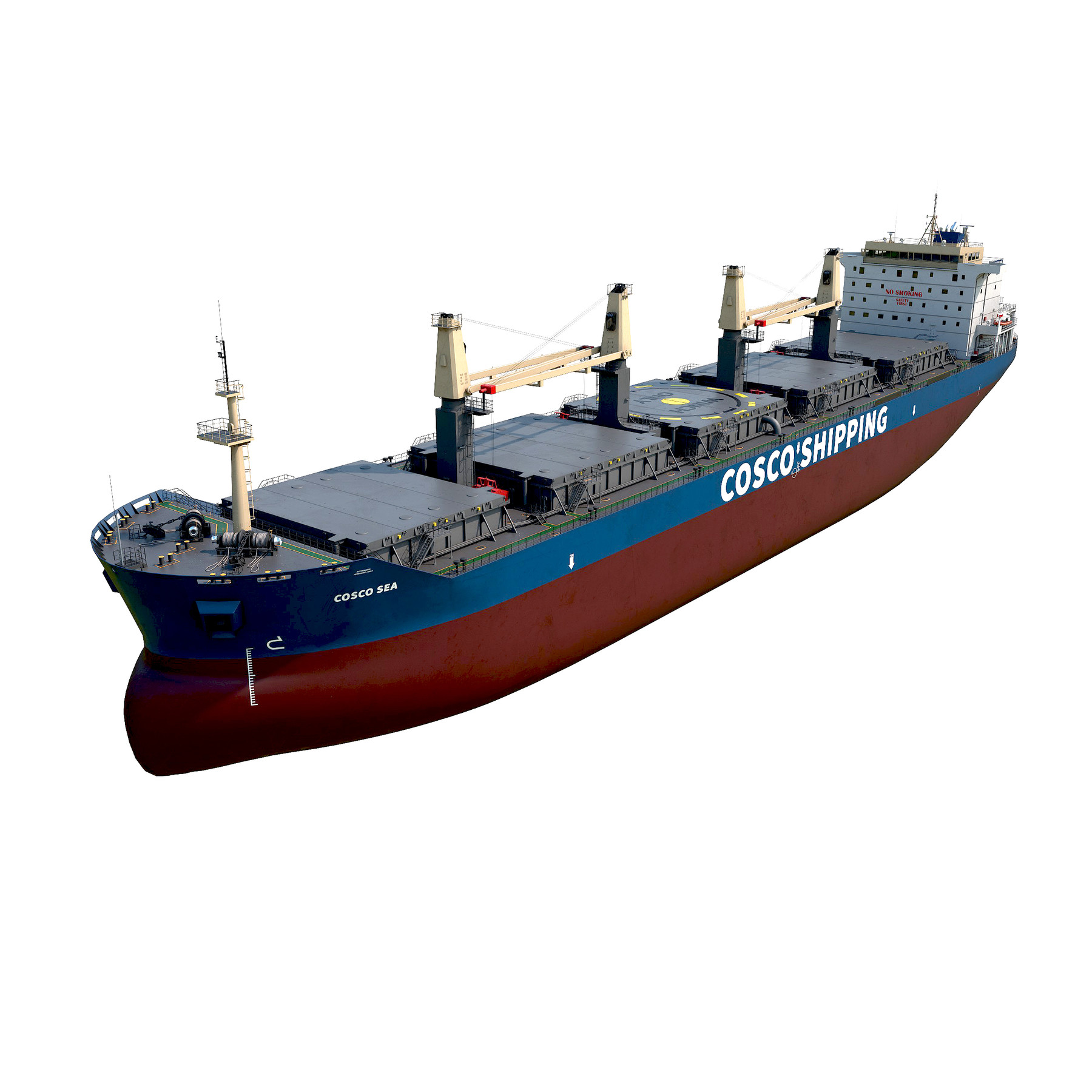 ArtStation - Bulk carrier Cosco | Resources