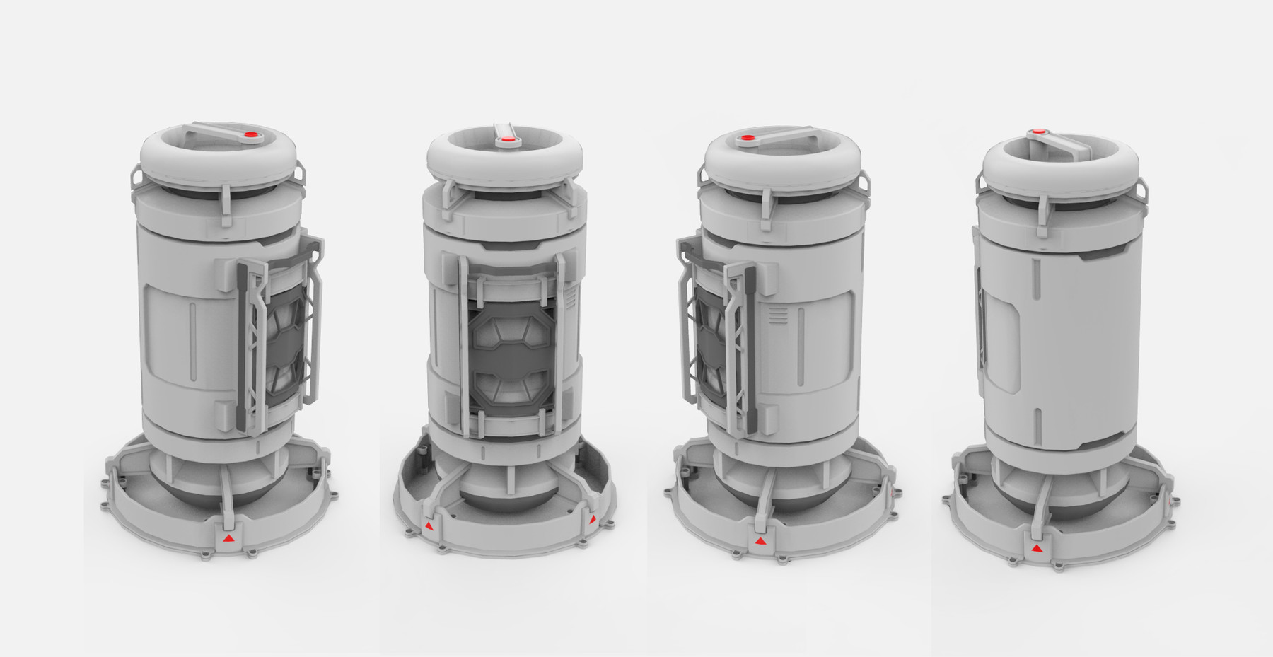 ArtStation - sci fi Container 2 | Resources