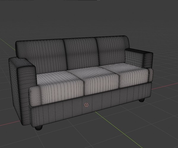 ArtStation - Couch 3D Model | Game Assets