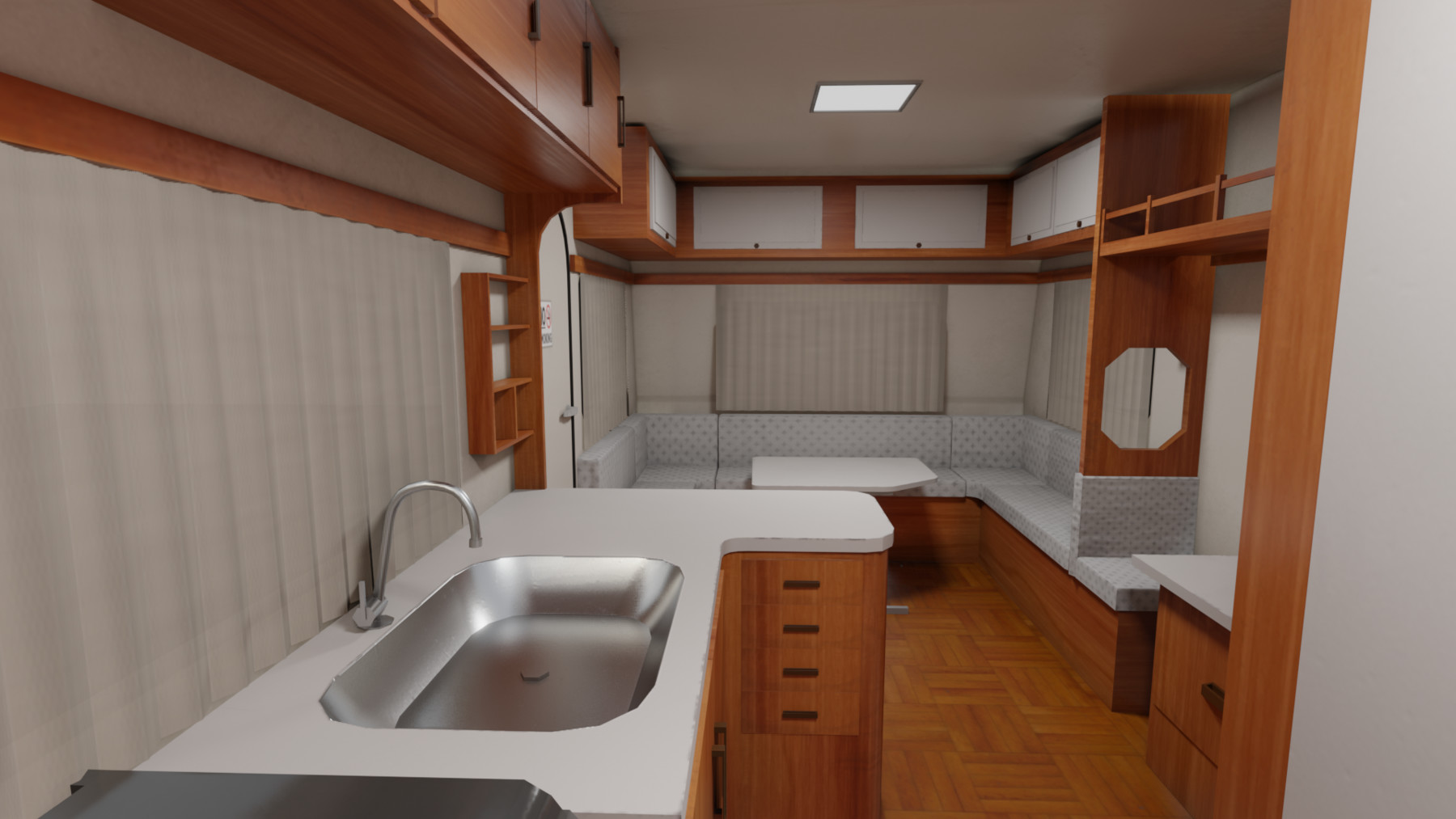 ArtStation - Karmann Guia Kc - Interior | Game Assets