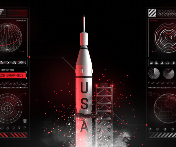 ArtStation - Futuristic UI Kit – 200 Sci-Fi Design Elements | Game Assets