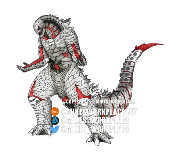 ArtStation - Ghost Godzilla | Artworks