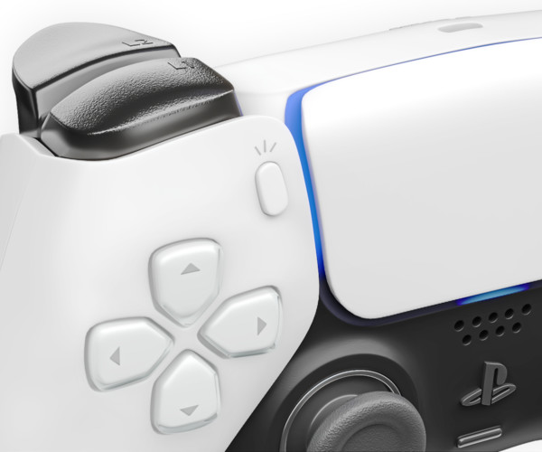Artstation Dualsense Controller Playstation 5 3d Model Low Poly 3d