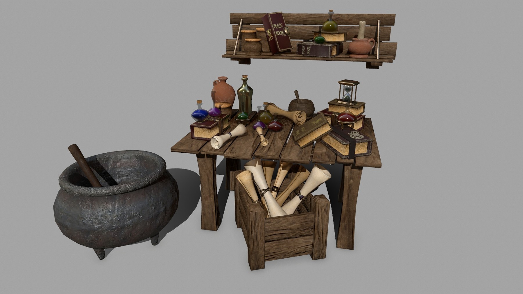 ArtStation - Alchemy Set | Game Assets