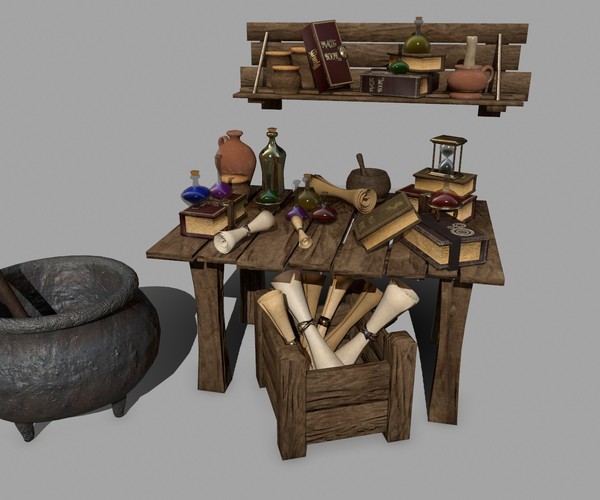 ArtStation - Alchemy Set | Game Assets