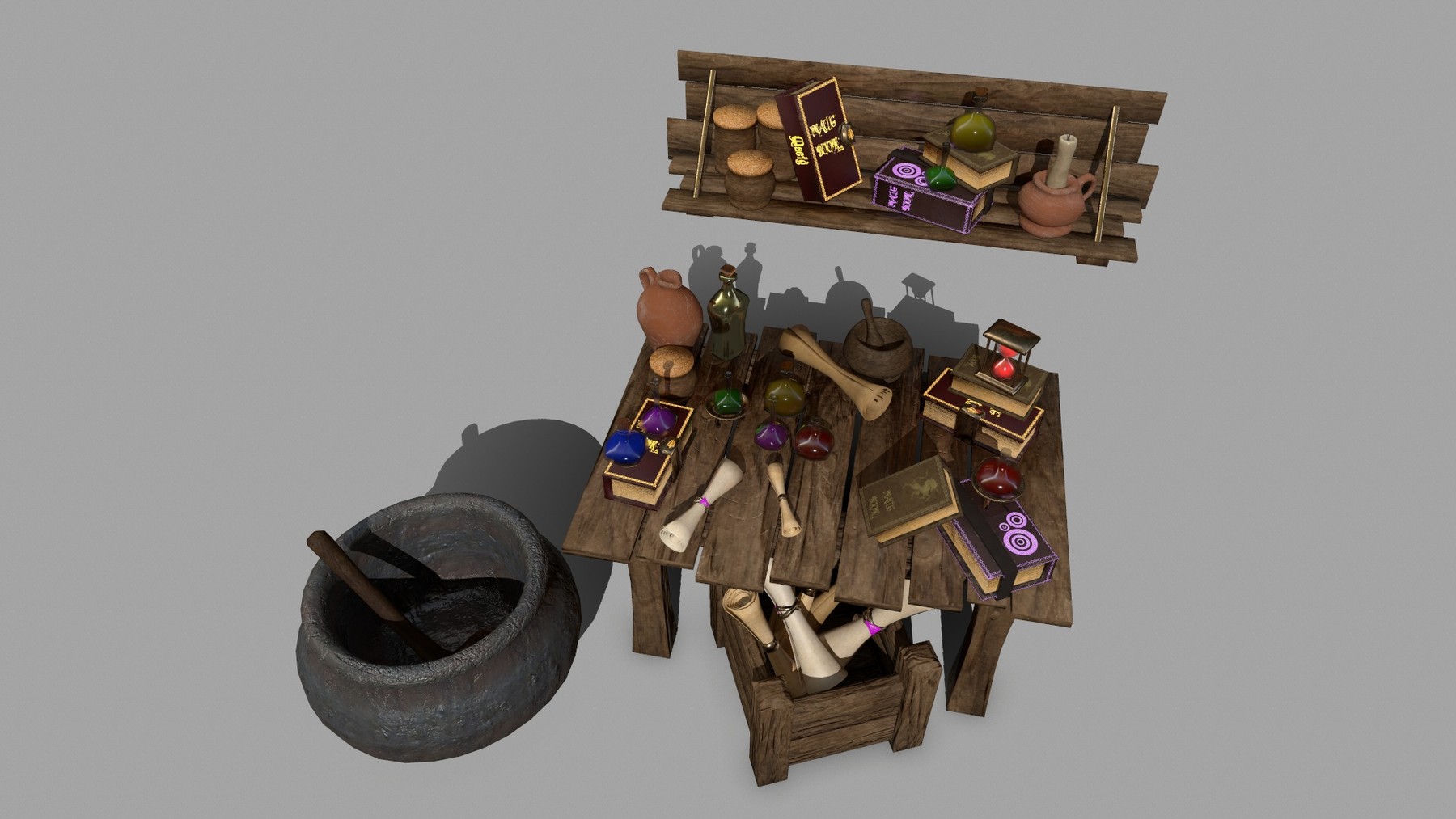 ArtStation - Alchemy Set | Game Assets