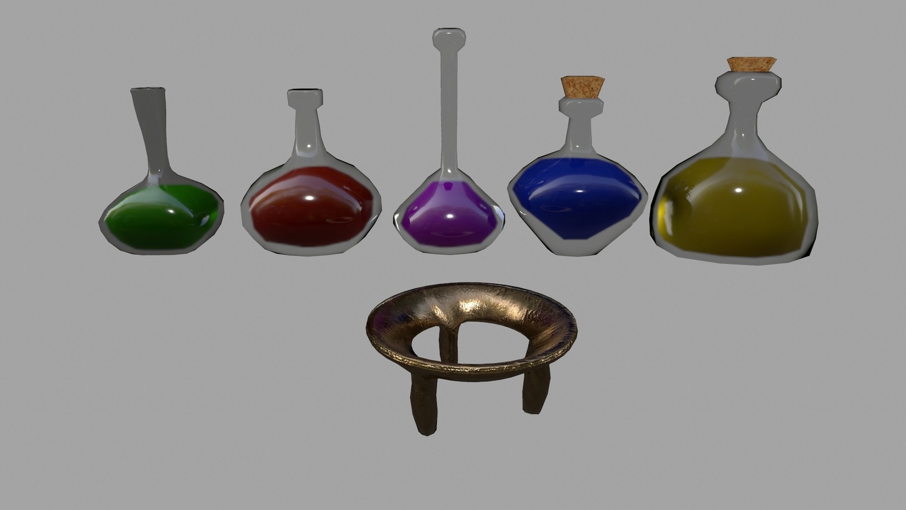 ArtStation - Alchemy Set | Game Assets