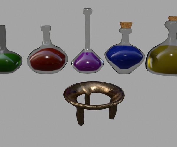 ArtStation - Alchemy Set | Game Assets