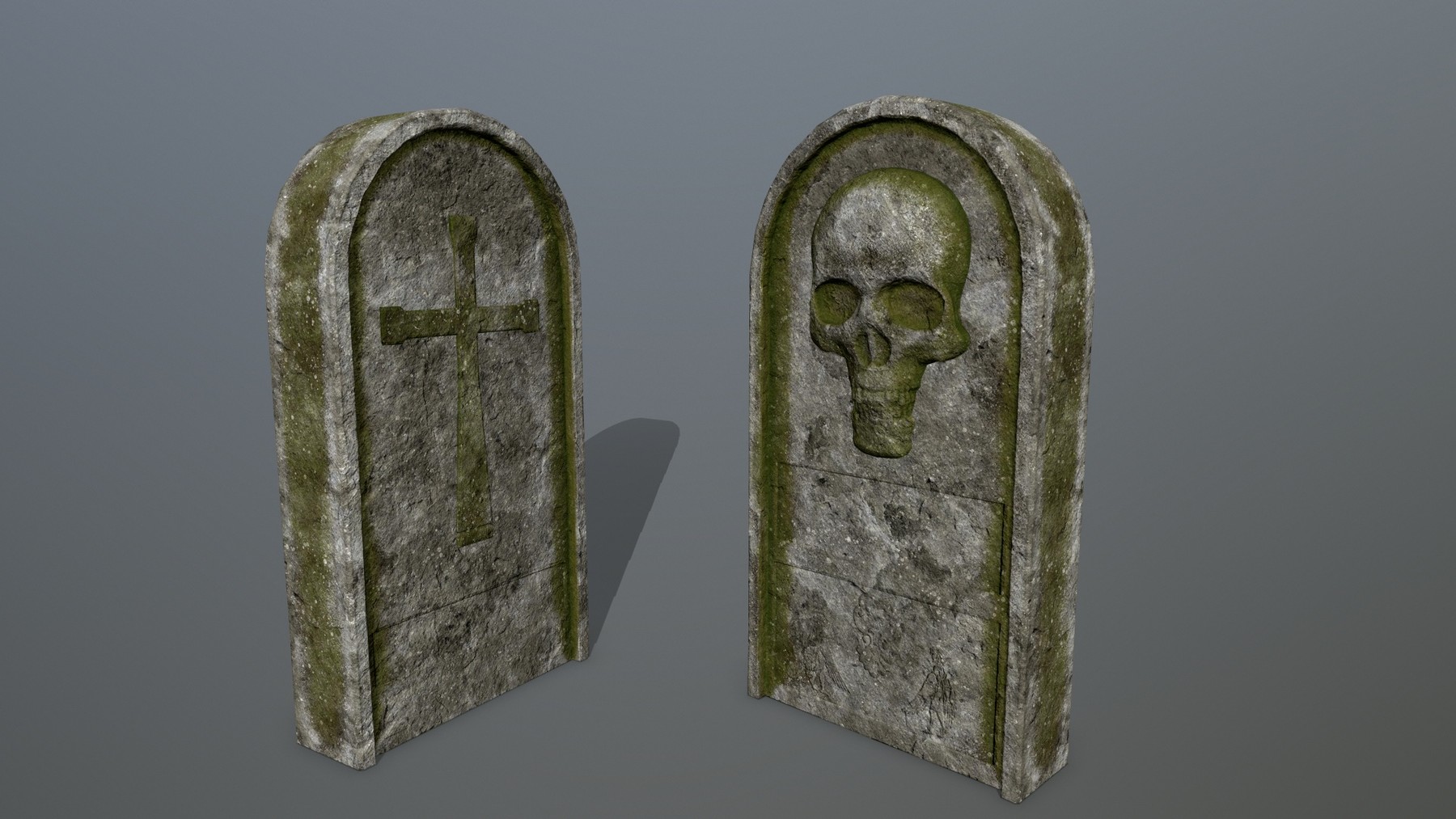 ArtStation - tombstone set | Game Assets
